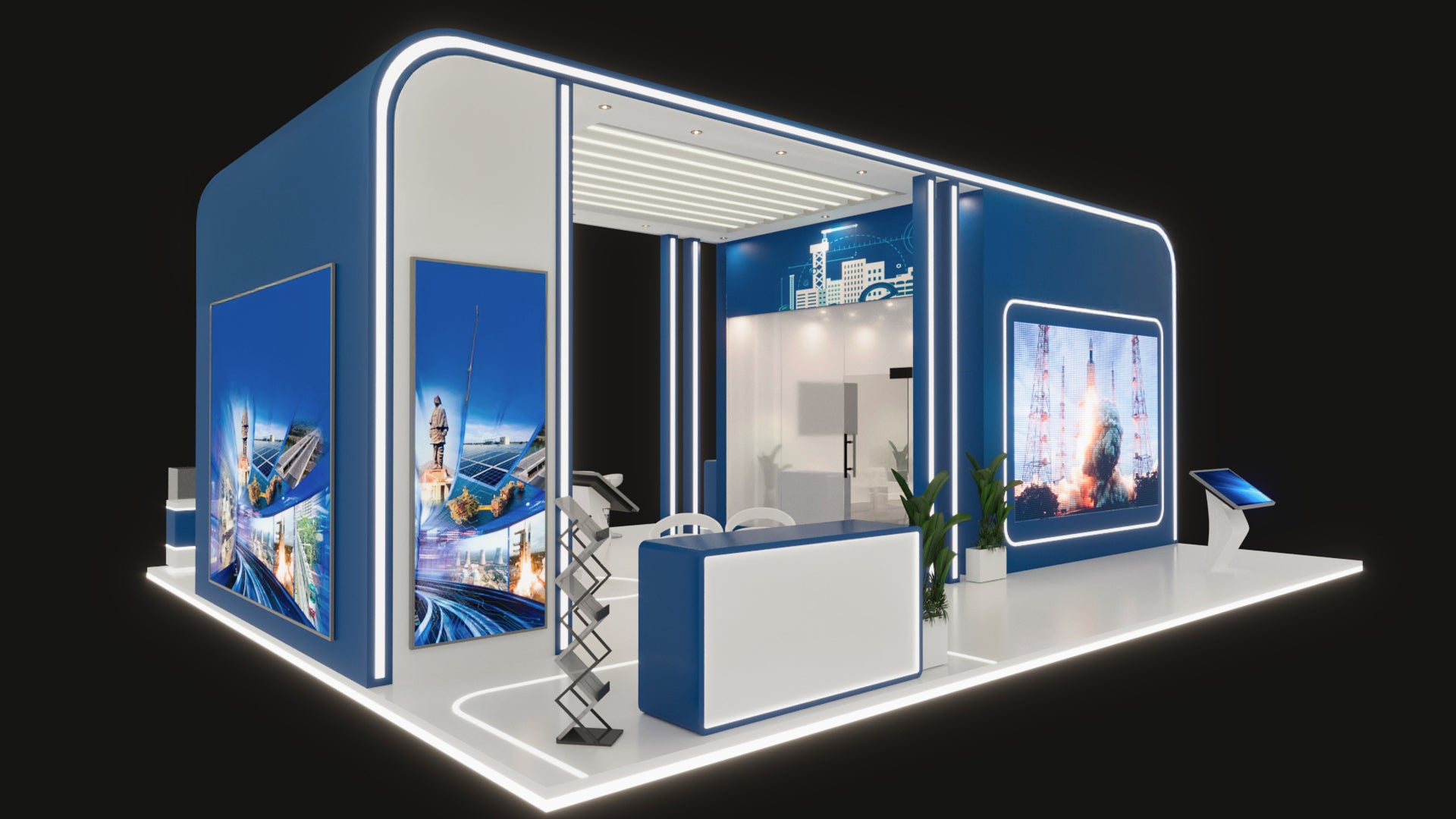 Booth 8 x 10 – SPOT PLATFORM